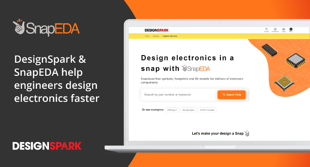 DesignSpark Integrates SnapEDA to Enable Engineers to Search, Discover ...