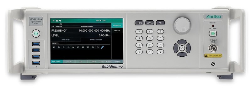 Anritsu Launches Rubidium Signal Generator Family Leading Market in ...
