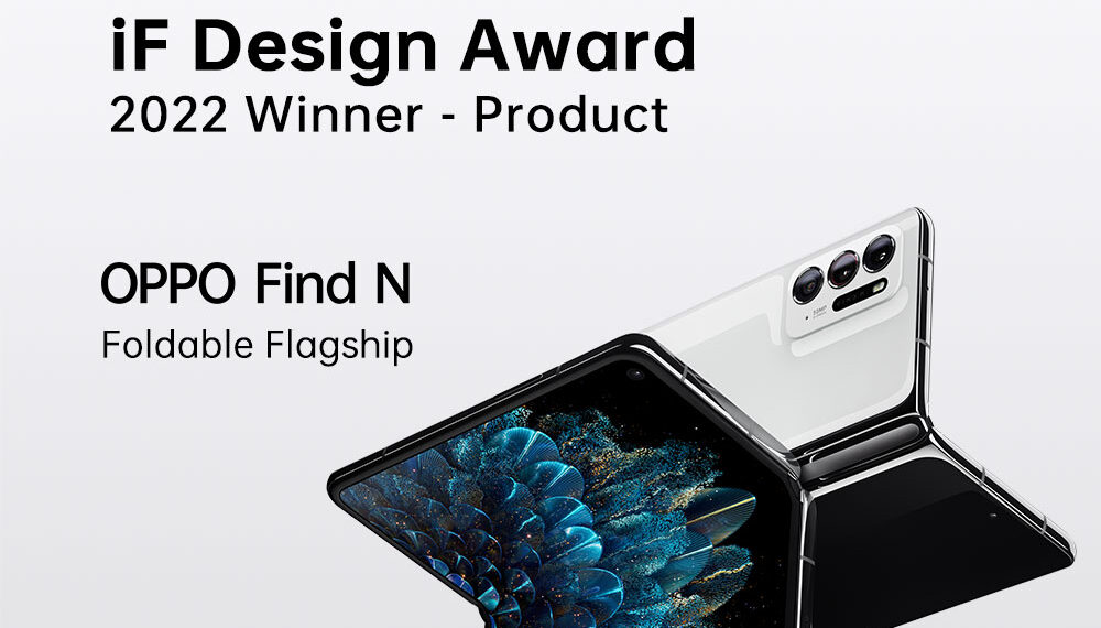 OPPO Find N Scores Two Wins at the iF Design Awards 2022 - Electronicsclap