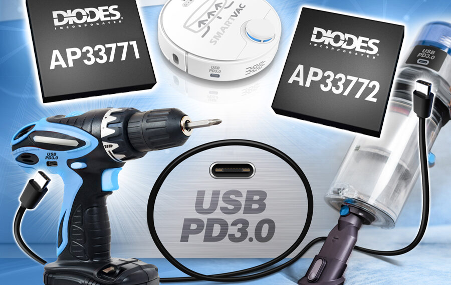 USB Type-C PD3.0 Sink Controllers from Diodes Incorporated Enable ...