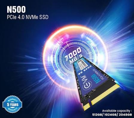 EVM to Launch N500 Gen 4 SSD on Independence Day, Promising ...