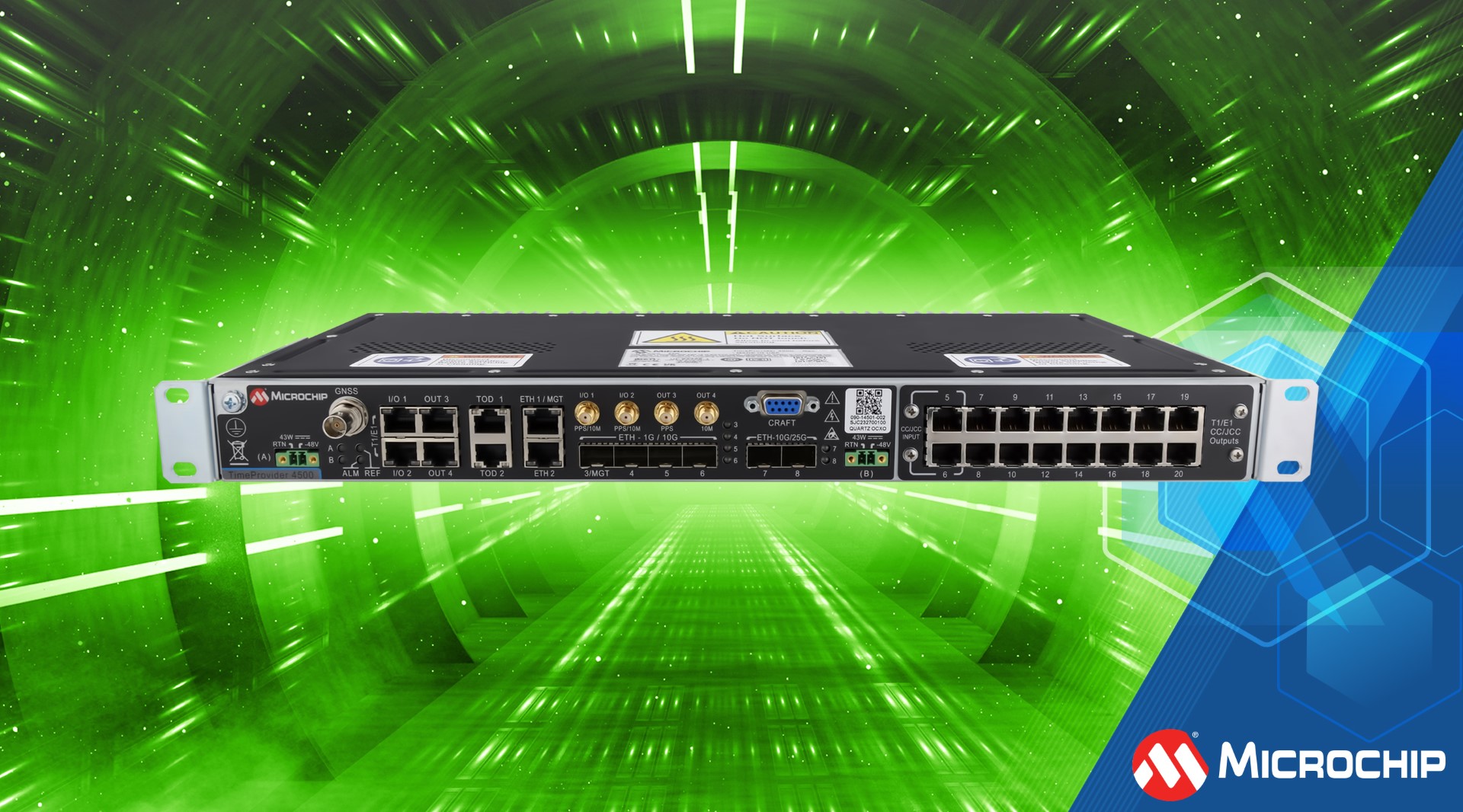 Microchip Unveils 25 Gbps Grandmaster Clock for Next-Gen Infrastructure - Electronicsclap